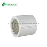 China Glue Connection PVC BS Threaded Fittings with PVC-U Theraded Fittings Elbow and Plate for sale