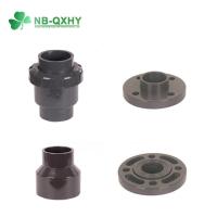 China UPVC 45deg Elbow with Glue Connection Gray Color Pn16 at Competitive for sale