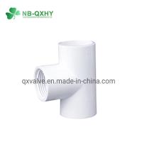China 100% Material with High Thickness PVC Pipe Fittings Reducing Female Tee for sale