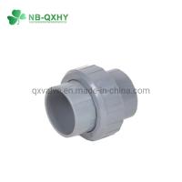 China UPVC Plastic PVC Round Pipe Fitting Female End Cap for PVC Water Pipe Add Thickness Pn10 for sale