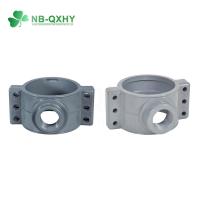 China Pn10 Wall Thickness UPVC DIN Standard Pipe Fittings Socket Flange Adapter for Reducer for sale
