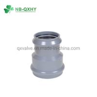 China PVC One Faucet One Flange One Insert Regular Tees DIN with Rubber Ring Drain Water QX for sale