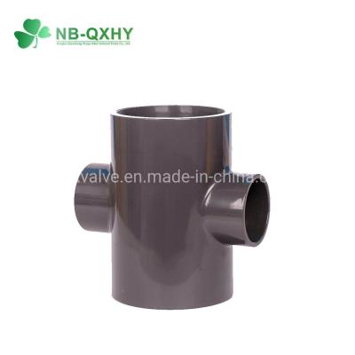 China Glue Connection Reducer Cross Tee with Pn16 DIN Standard Complete Size and Samples for sale