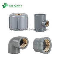 China Light Gray UPVC Pipe Fittings DIN Standard Pn10 and Pn16 for Long-Lasting Performance for sale