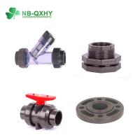 China Pn16 Pressure PVC Pipe Fittings Complete Size 20mm to 400mm for Irrigation or Industrial for sale