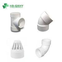 China ASTM PVC Dwv Vent Cap and White PVC Fittings with Wall Thickness from 1mm to 4mm for sale