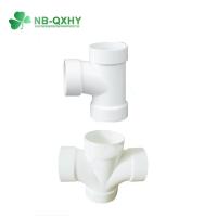 China ASTM PVC Dwv Vent Cap and White PVC Fittings with Wall Thickness from 1mm to 4mm for sale