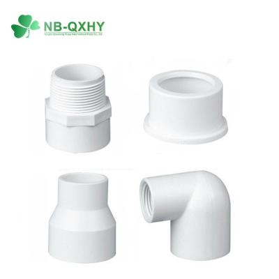 China 3 Inch Elbow PVC Tee with ASTM Standard Sch40 and Sch80 Corrosion Resistant for sale