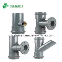 China Customizable Dn20 90 Degree Elbow Plastic Pipe Fittings for 20mm-315mm UPVC PVC Pipes for sale