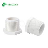 China Forged UPVC Fittings Female Socket Adapter Threaded Nipple Union PVC Pipe Fittings for sale