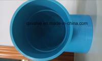 China UPVC QX GB PVC Pipe Fitting for Water Supply System Installation in Blue Color for sale