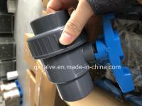 China PVC Pipe Union with Socket Wall Thickness SCH40 DIN BS JIS ANSI or Thread BSPT NPT Forged for sale