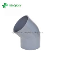 China Plastic Pipe Fittings 3 Way Connector UPVC Equal Tee DIN Pn10 with Glue Connection for sale