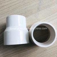 China ASTM Sch40 PVC Reducing Coupling for Water Supply Pipe Fittings QX 1-1/4 prime Customers for sale