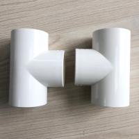 China Pn16 Pipe Fitting Plastic 3 Way Connector PVC Pipe Equal Tee with and Customization for sale