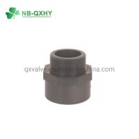 China High Thickness DIN Pn16 PVC Pipe Fitting Socket UPVC Elbow Coupling Flange 20mm to 400mm for sale