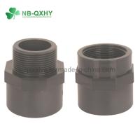 China Customized Request 90deg Angle DIN Pn16 Plastic PVC 45 Degree Elbow UPVC Pipe Fitting for sale