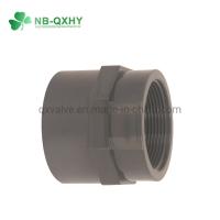 China DIN Pn16 Plastic PVC Fittings Pipe Connector 90 Deg Socket Elbow with Round Head Code for sale