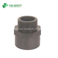 China Dependable PVC DIN Male Adaptor Pn16 for Strong Pipe Connections in Wall Thickness Sch80s for sale