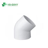 China PVC NB-QXHY Pipe Fittings for Water Supply Plastic DIN Standard PN10 PN16 Sch40 Sch80 for sale