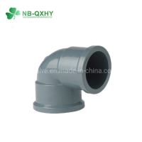 China Female Connection QX NBR5648 PVC 90 Degree Socket Reducing Elbow Water Pipe Fitting for sale