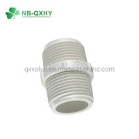 China Blue PVC Male End Plug for Plastic BS Thread Water Pipe Fittings Benefit for sale