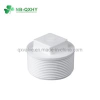 China Blue PVC Male Pipe Plug for Water Supply High Thickness 100% Material Blue Color for sale
