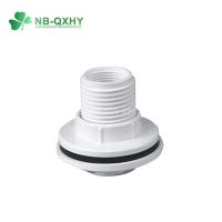 China Flexible PVC BS Threaded Plastic Pipe Fittings Male Union for Drain Water Irrigation for sale