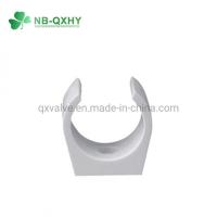 China 90 Degree Angle Forged PVC BS Plastic Pipe Fitting Clamp for Water Supply for sale