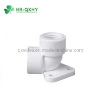 China 90 Degree Angle Forged PVC BS Plastic Pipe Fitting Clamp for Water Supply for sale