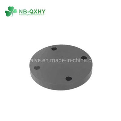 China Customized Request PVC Blind Flange with DIN Standard and Round Head Code for sale