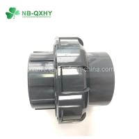 China DIN Pn16 Plastic UPVC Pipe Fitting Connector PVC Union for Sch80s Wall Thickness for sale