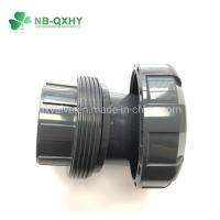 China DIN Pn16 Plastic UPVC Pipe Fitting Connector PVC Union for Sch80s Wall Thickness for sale