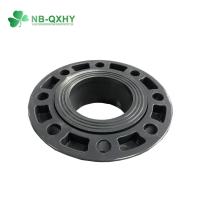 China DIN Pn16 110mm UPVC Pipe Fittings PVC Van Stone Flange for Outdoor or Underground for sale