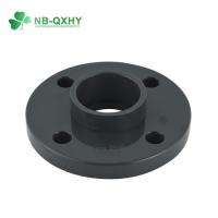 China DIN Pn16 110mm UPVC Pipe Fittings PVC Van Stone Flange for Outdoor or Underground for sale