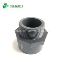 China Standard UPVC Pipe Fittings PVC Female Coupling Adapter for Industrial Connection Male for sale