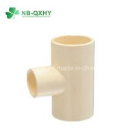 China Welding Connection Pn10 Water Supply Schedule40 ASTM D2846 CPVC Pipe Fitting Equal Tee for sale