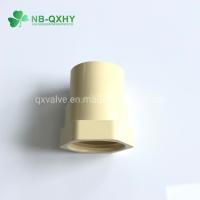 China QX ASTM 1 prime prime Pressure Fitting CPVC Female Thread Adaptor Welding Connection for sale