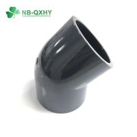 China High Thickness PVC Pipe Fitting Pn16 Elbow Pipes for UV Protected Pipes for sale