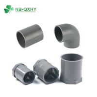China Rigid Standard Pn16 Grey UPVC Pipe Fittings PVC Male Threaded Coupling Adapter Flexible for sale