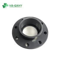 China 45 Degree Gray Water Supply Pn16 Pipe Fitting DIN Plastic Flange PVC Van Stone Flange for sale