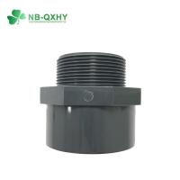 China PVC Male Adapter Pn16 DIN Standard Plastic Pipe Fitting Female Adapter for sale