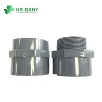China PVC Male Adapter Pn16 DIN Standard Plastic Pipe Fitting Female Adapter for sale