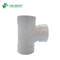 China Water Drain UPVC Sewage Fittings Y-Tee Equal Tee Customization with Varnish Paint Finish for sale