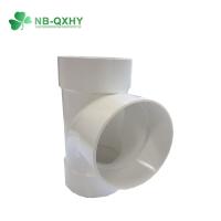 China Water Drain UPVC Sewage Fittings Y-Tee Equal Tee Customization with Varnish Paint Finish for sale