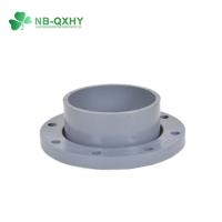 China Water Supply PVC Van Stone Flange Pipe Flange with Pn16 Thickness and Glue Connection for sale