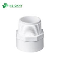 China Glue Connection PVC Male Adapter for Water Supply Connection in Sch40 Pipe Fitting for sale