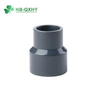 China CPVC Pn16 Pressure Fittings PVC Pipe 45 Degree Elbow Plastic Elbow White and Blue for sale