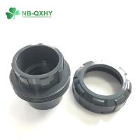 China Pn16 Grey Color PVC Pipe Fitting Socket Union for High Pressure Cold Water Management for sale