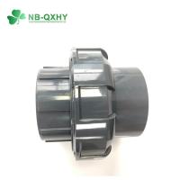 China Pn16 Grey Color PVC Pipe Fitting Socket Union for High Pressure Cold Water Management for sale
